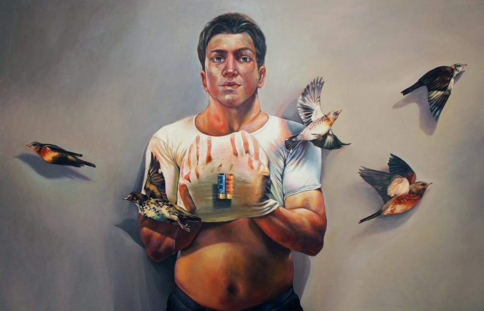 iroon.com: Gallery: Wounds: Ahmad Parmoo's paintings