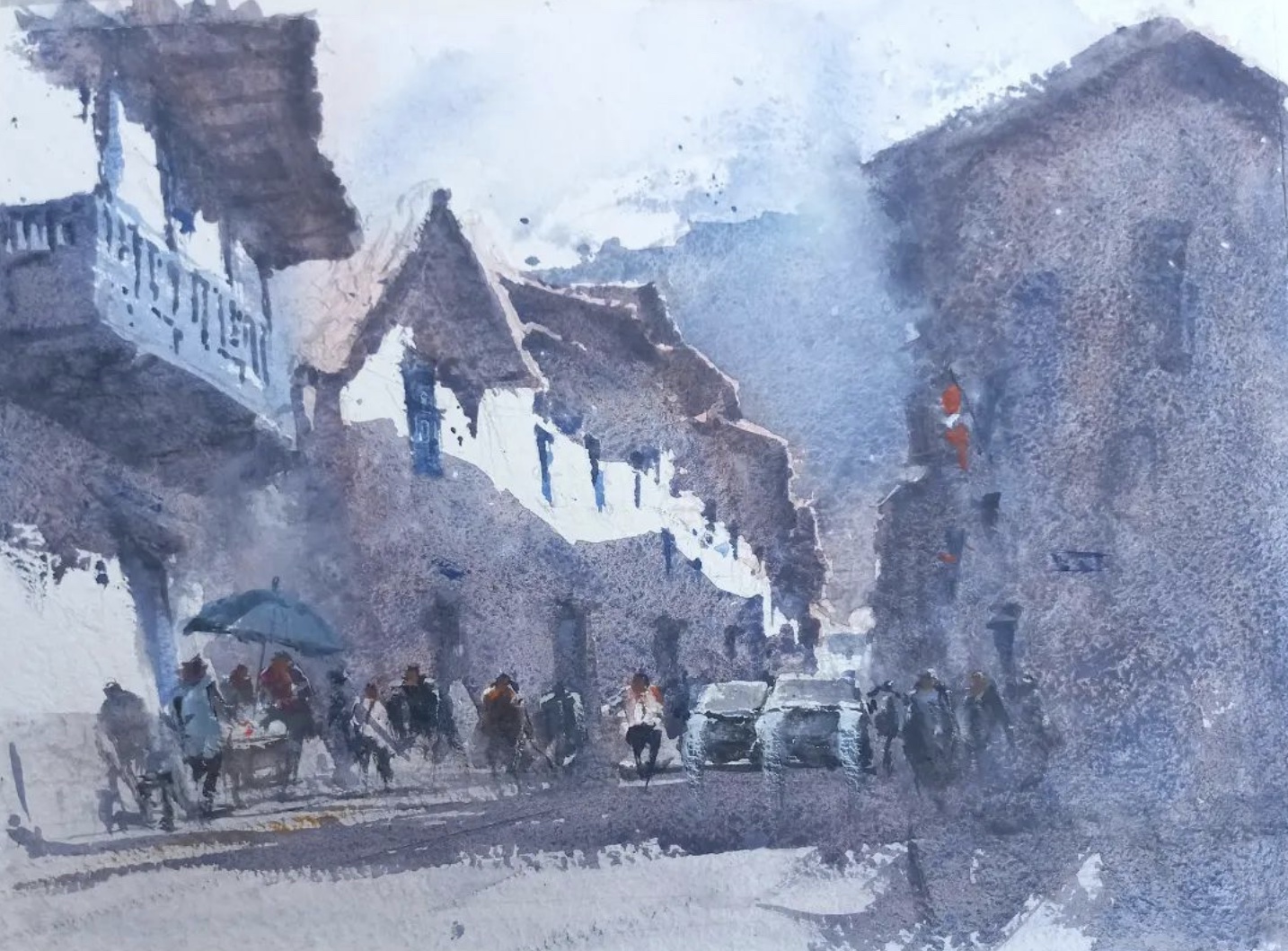 iroon.com: Gallery: Delicate Peru: Herberth Ccahuana Quinto's Paintings