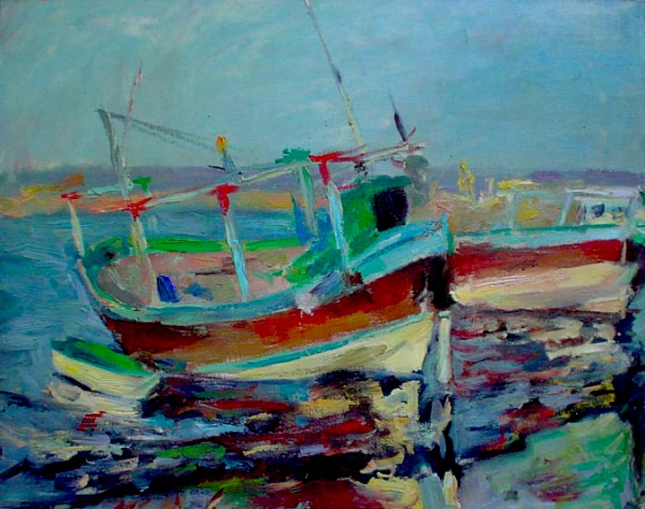 iroon.com: Gallery: Time and Face: Ali Beigi Parast's paintings