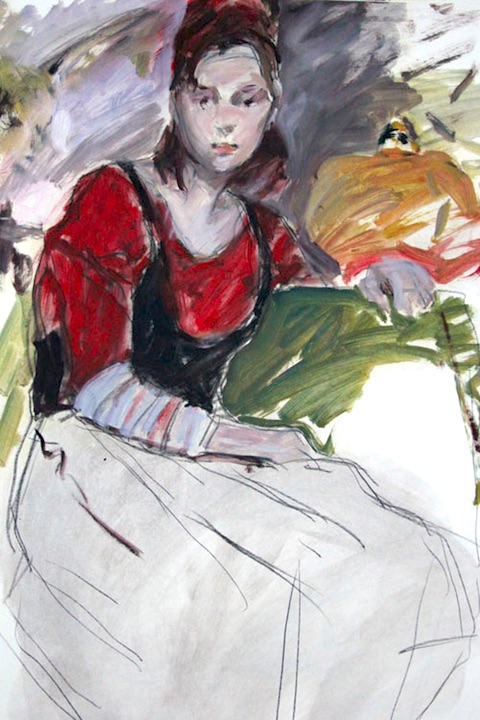 iroon.com: Gallery: Time and Face: Ali Beigi Parast's paintings