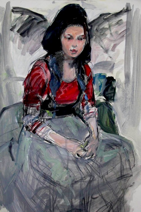 iroon.com: Gallery: Time and Face: Ali Beigi Parast's paintings