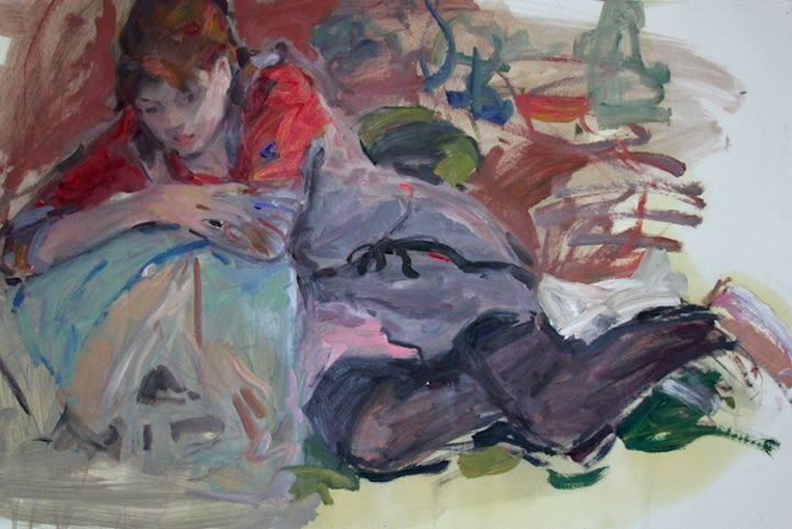 iroon.com: Gallery: Time and Face: Ali Beigi Parast's paintings