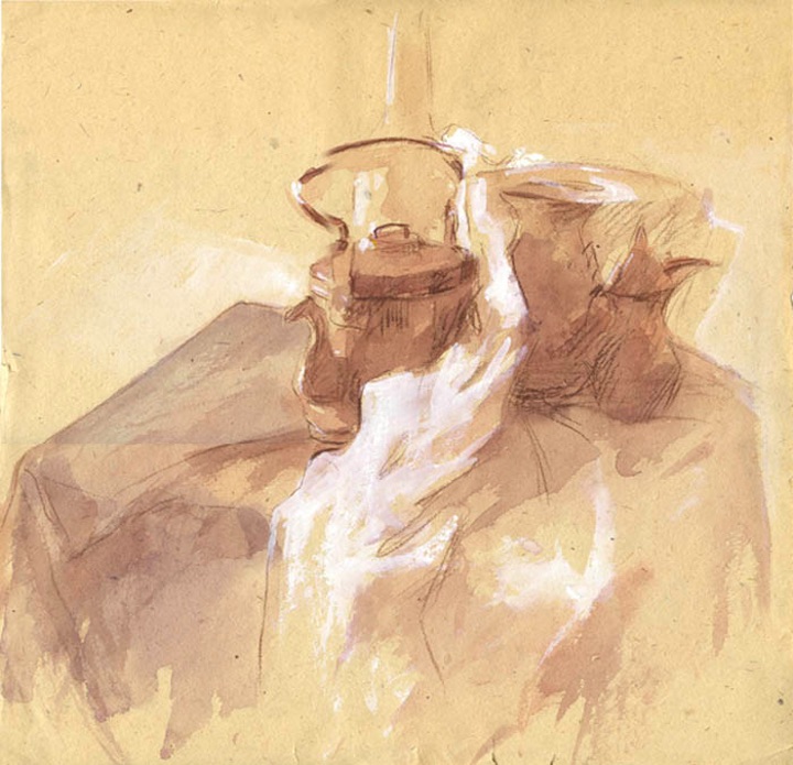 iroon.com: Gallery: Time and Face: Ali Beigi Parast's paintings