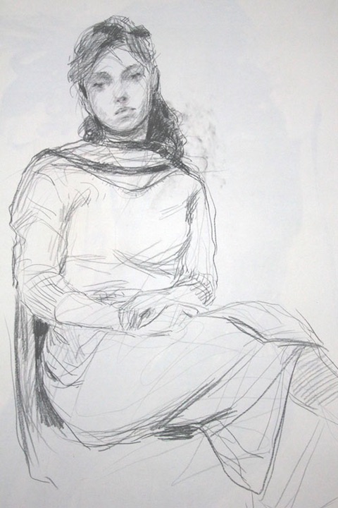 iroon.com: Gallery: Time and Face: Ali Beigi Parast's paintings