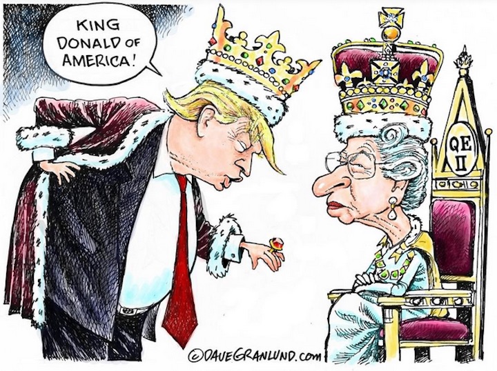 iroon.com: Cartoons: King Donald