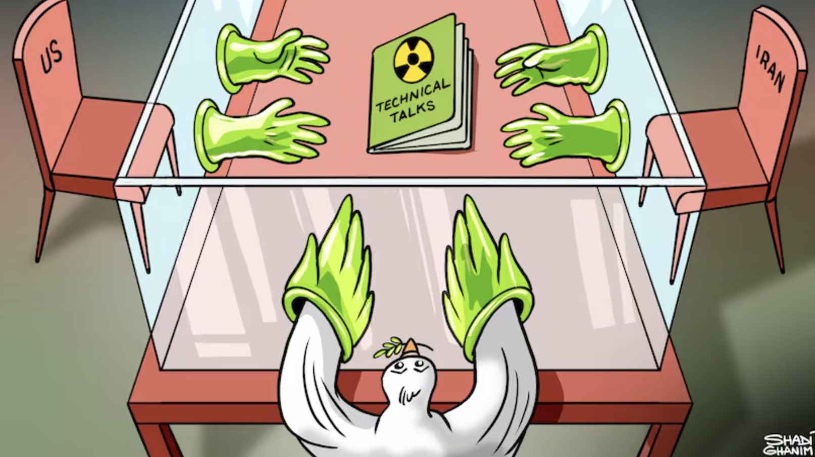 iroon.com: Cartoons: Iran-US Talks