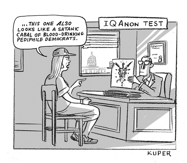 iroon.com: Cartoons: IQ-Anon Test