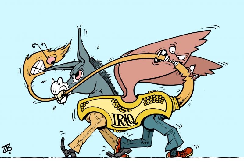 iroon.com: Cartoons: Iraq Power Struggle