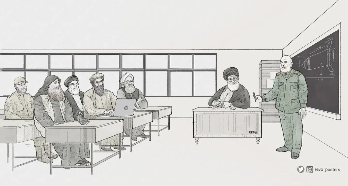 iroon.com: Cartoons: IRGC Terrorism Course