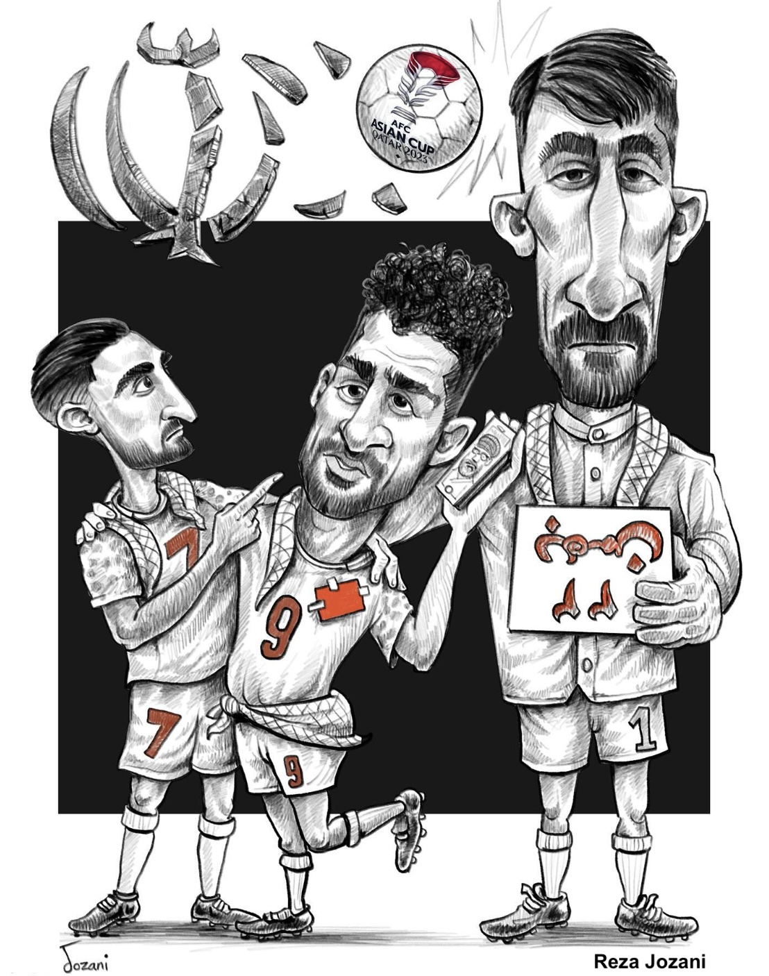 iroon.com: Cartoons: Iran Football