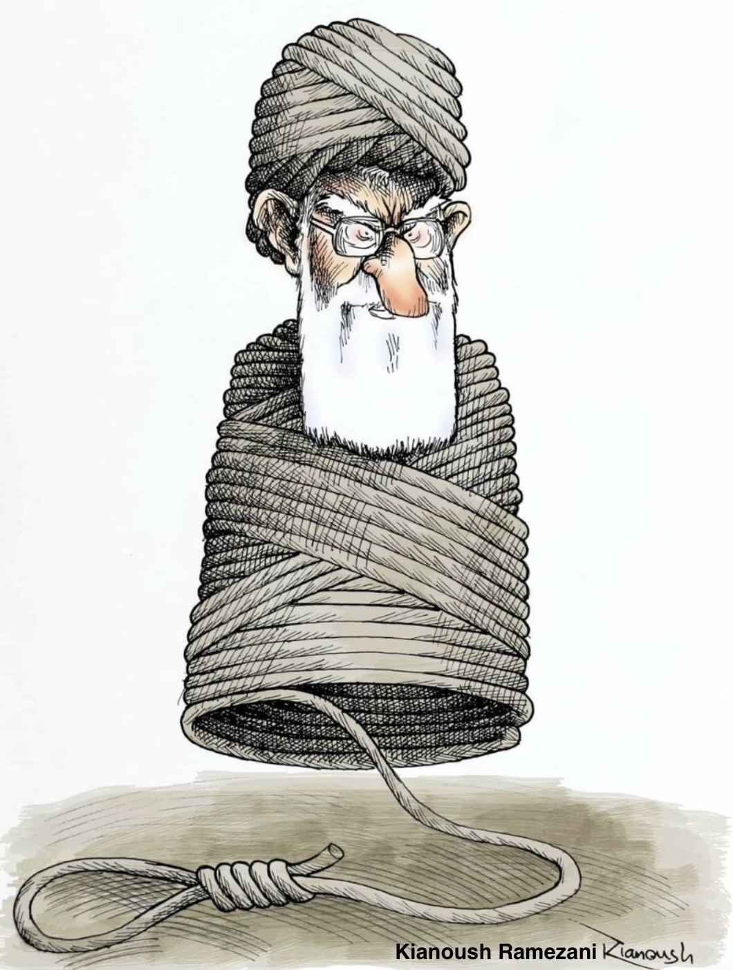 iroon.com: Cartoons: Hangman Khamenei