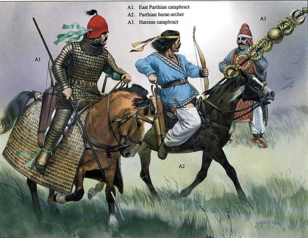 iroon.com: Photos: Persian warriors of the Parthian Empire