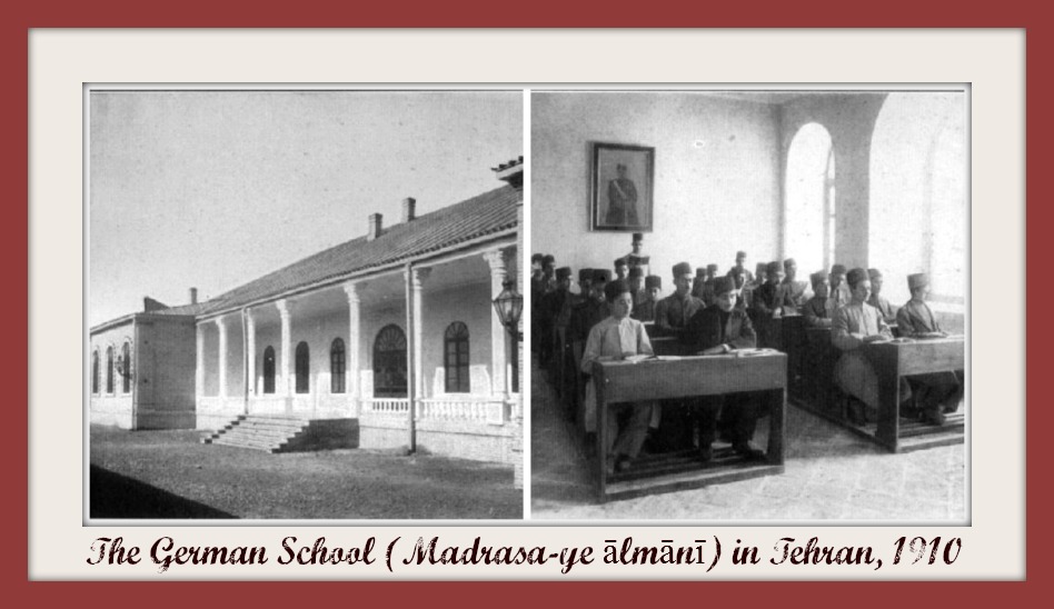 iroon.com: Photos: The German School in Tehran 1910